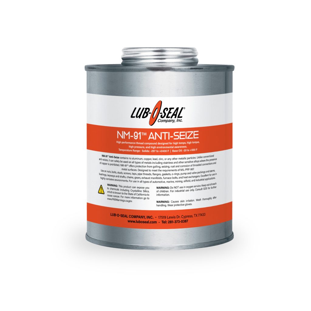 Lub-O-Seal NM-91™ Anti-Seize Compound – Lub-O-Seal Company, Inc.