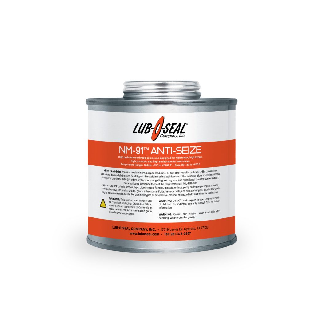 Lub-O-Seal NM-91™ Anti-Seize Compound – Lub-O-Seal Company, Inc.