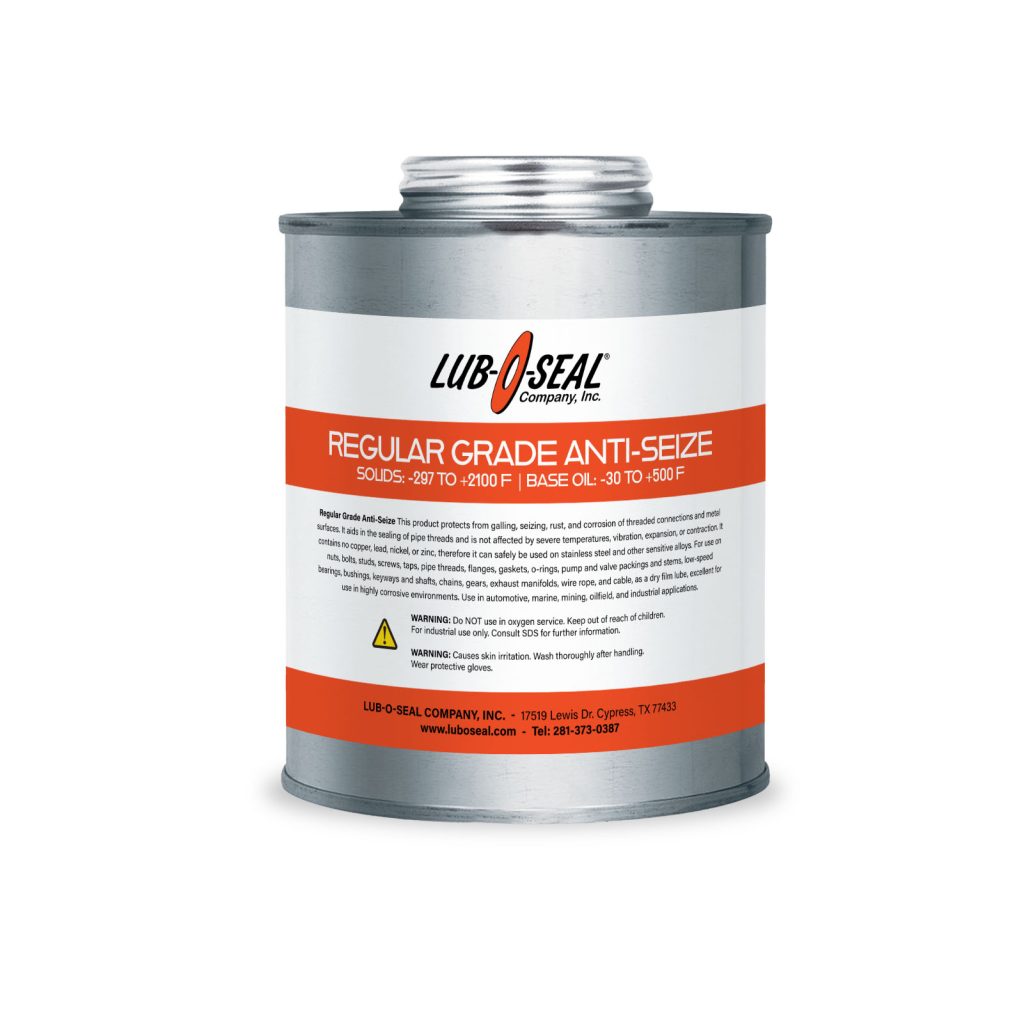 Lub-O-Seal Regular Grade Anti Seize – Lub-O-Seal Company, Inc.