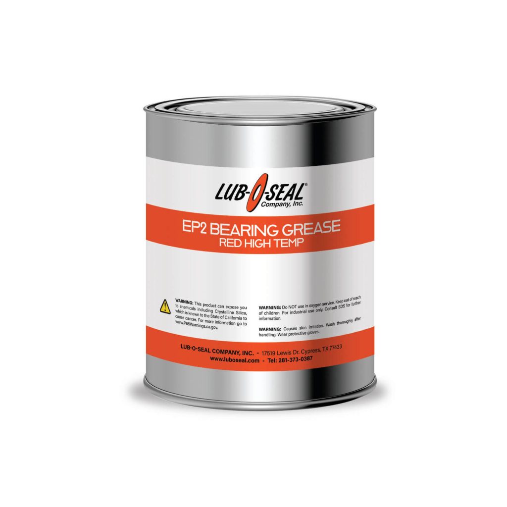 Lub-O-Gard® EP2 Bearing Grease Red High Temp – Lub-O-Seal Company, Inc.