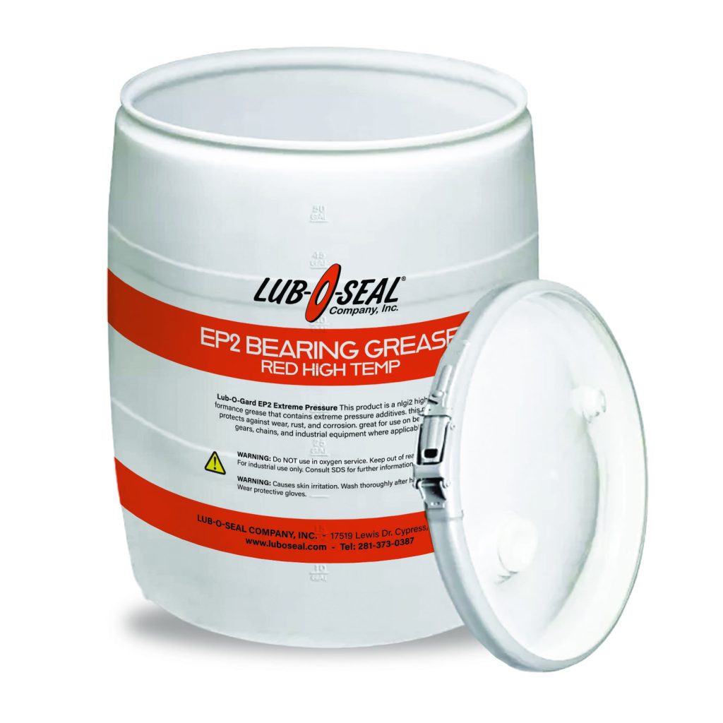 Lub-O-Gard® EP2 Bearing Grease Red High Temp – Lub-O-Seal Company, Inc.