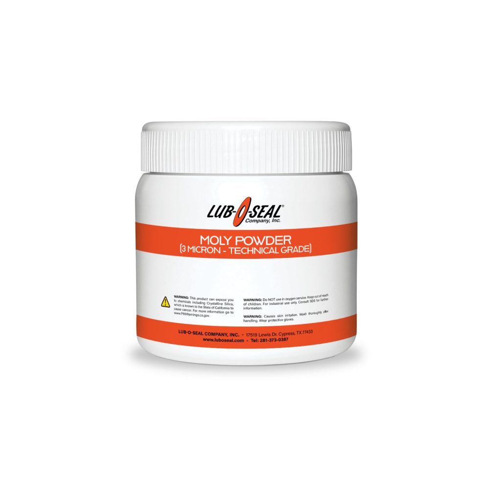 Moly Powder (3 Micron – Technical Grade) – Lub-O-Seal Company, Inc.