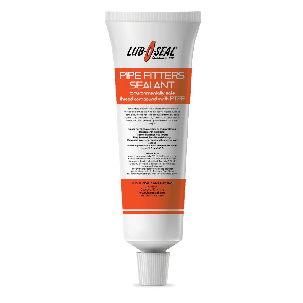 Pipe Fitters® Thread Compound (with PTFE) – Lub-O-Seal Company, Inc.