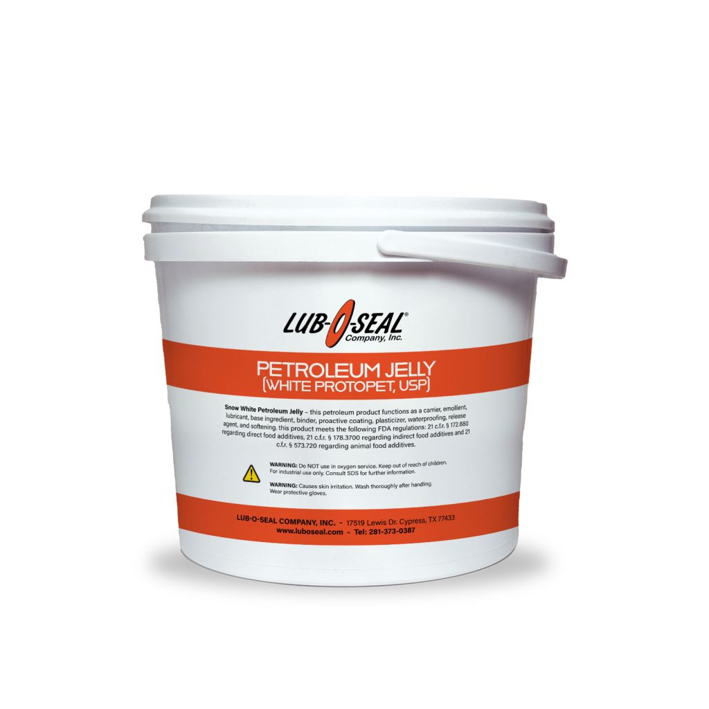 Petroleum Jelly – USP White – Lub-O-Seal Company, Inc.